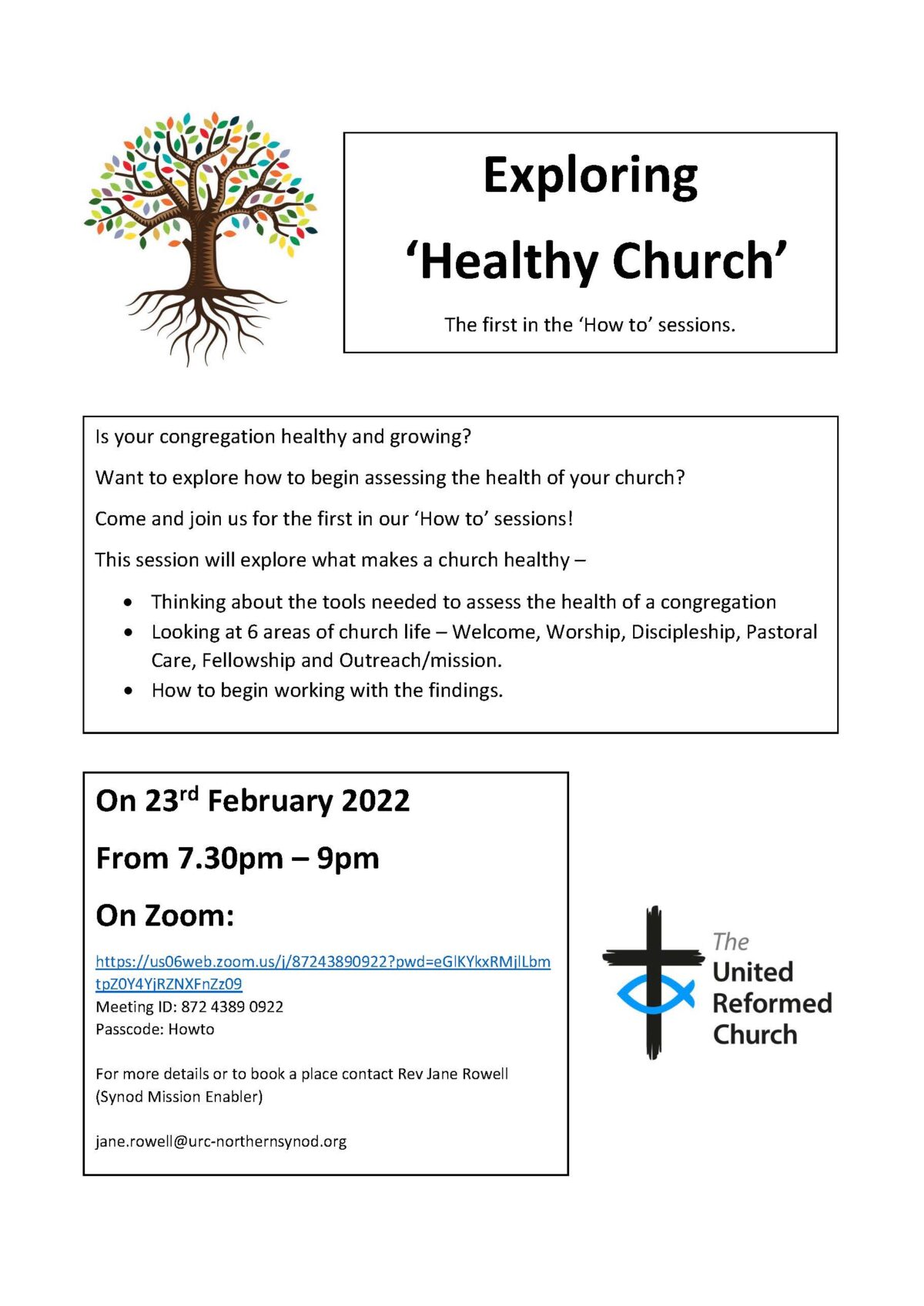 Exploring ‘Healthy Church’ – URC