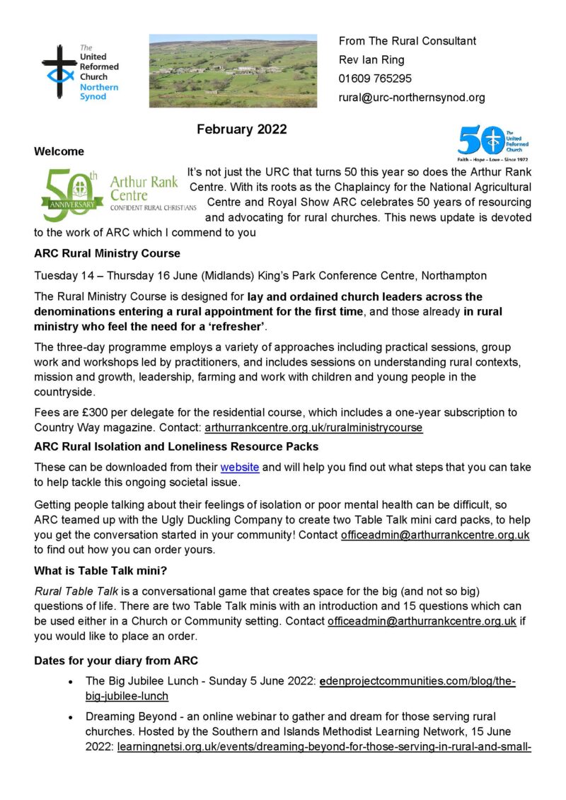 URC – Northern Synod